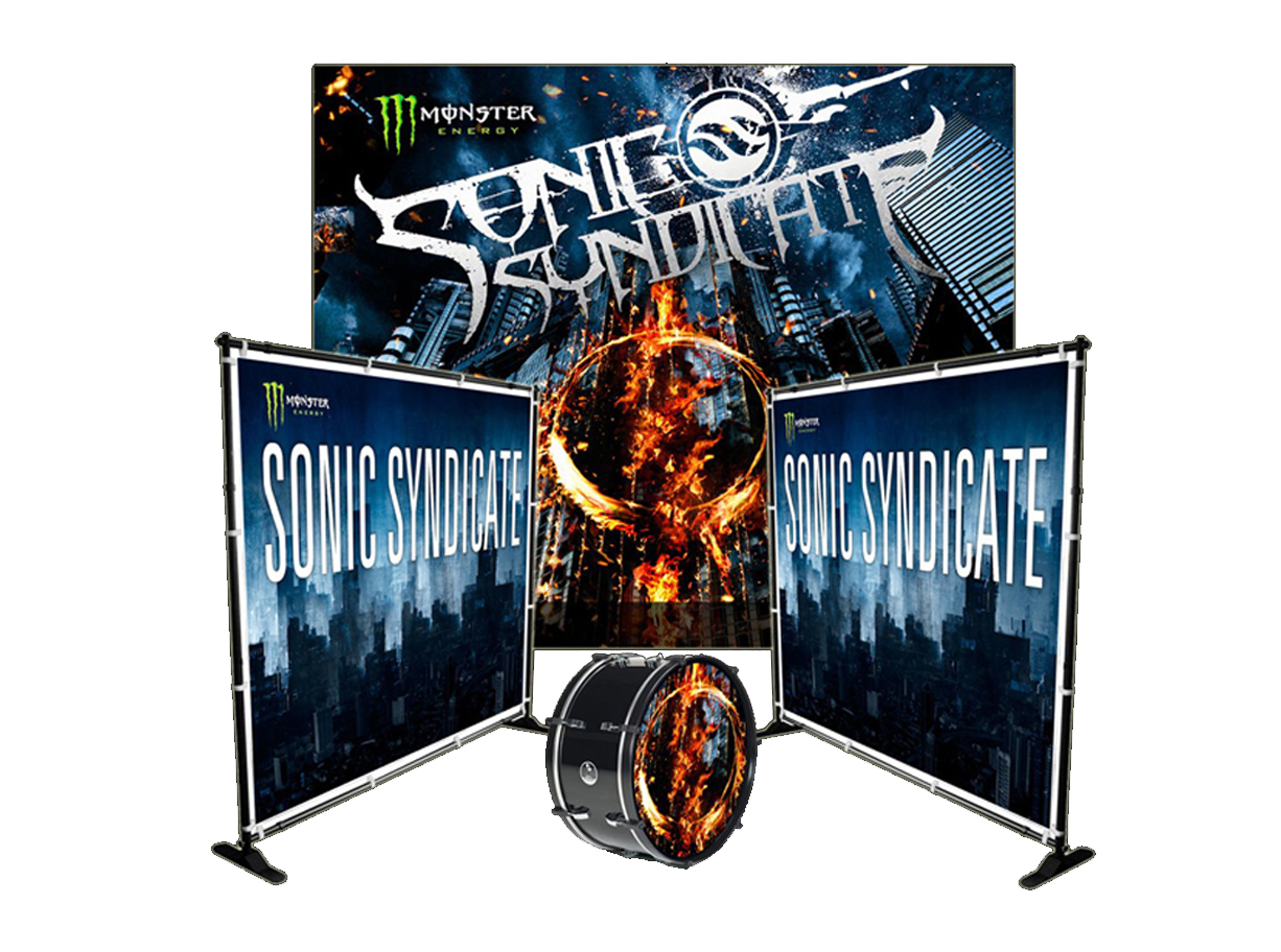 Backdrop + Flex Walls med tryck | Backdrops & Scendekor med tryck ...